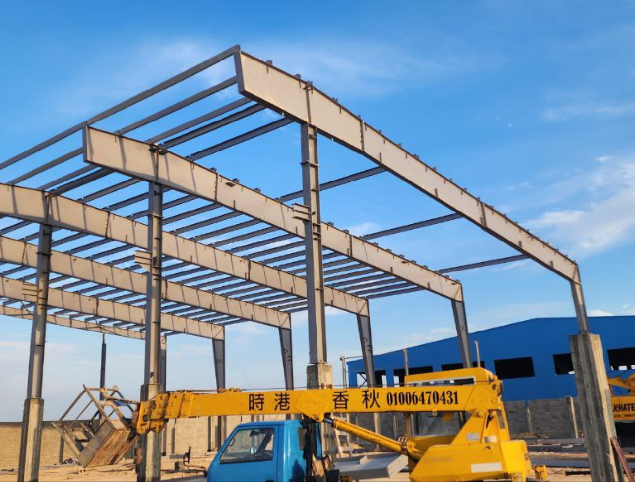 Factory Construction Project – estol Al ebdaa